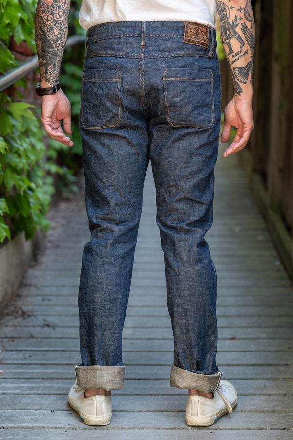 Freenote Cloth Rios - 13oz Natural Rinsed Indigo - Franklin & Poe