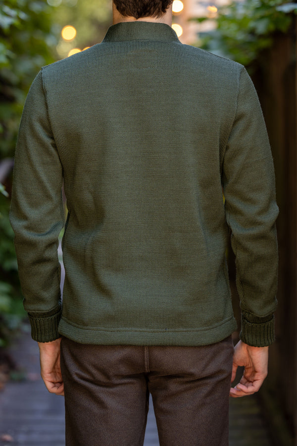 Dehen 1920 Classic Cardigan - Spruce - Franklin & Poe