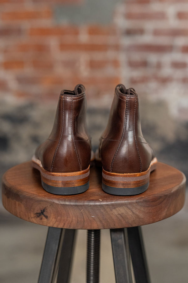 Alden 403 Mocc Toe Boot - Brown Chromexcel - Franklin & Poe