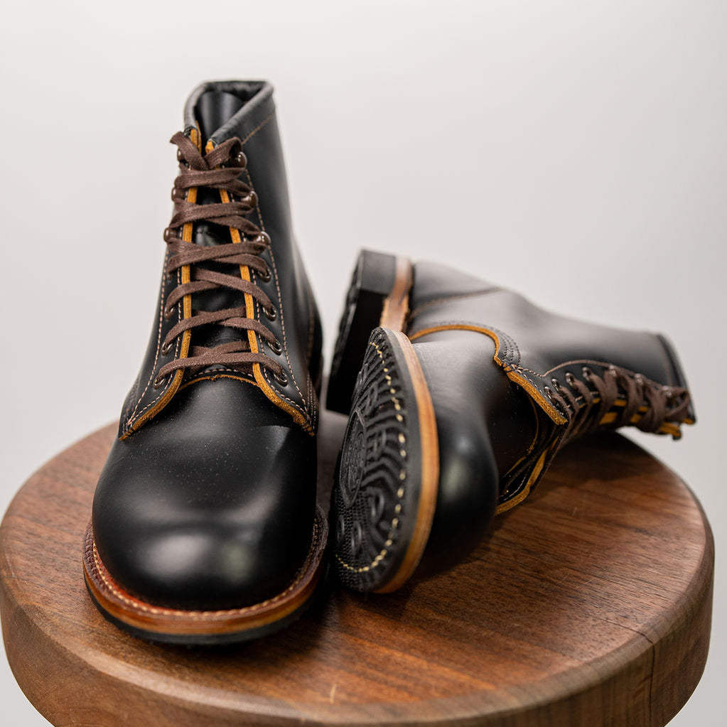 Red Wing Heritage Flatbox Beckman 9060 - Black Klondike - Franklin & Poe