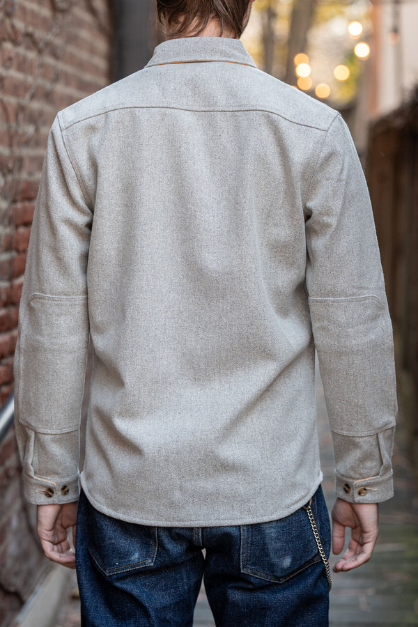 Dehen 1920 Crissman Overshirt - Light Oxford - Franklin & Poe