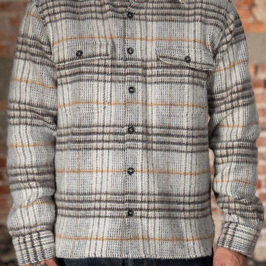 Freenote Cloth Benson - Smoke Plaid - Franklin & Poe