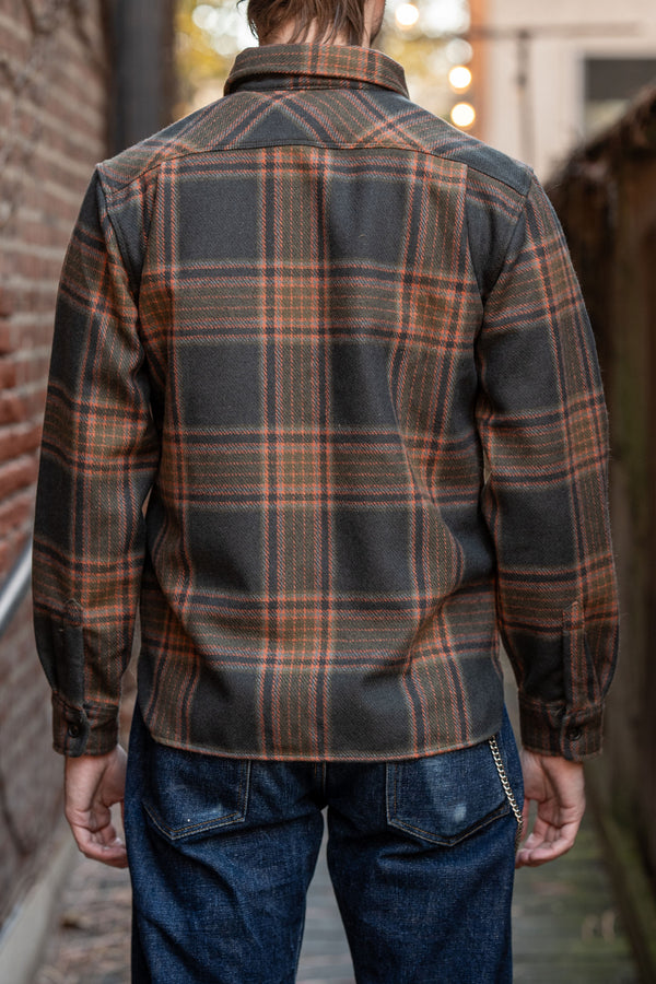 Freenote Cloth Benson - Black Plaid Wool - Franklin & Poe