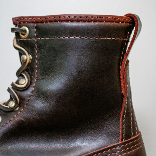 Wesco Boots Jobmaster - 8" Burgundy Lace to Toe - Franklin & Poe