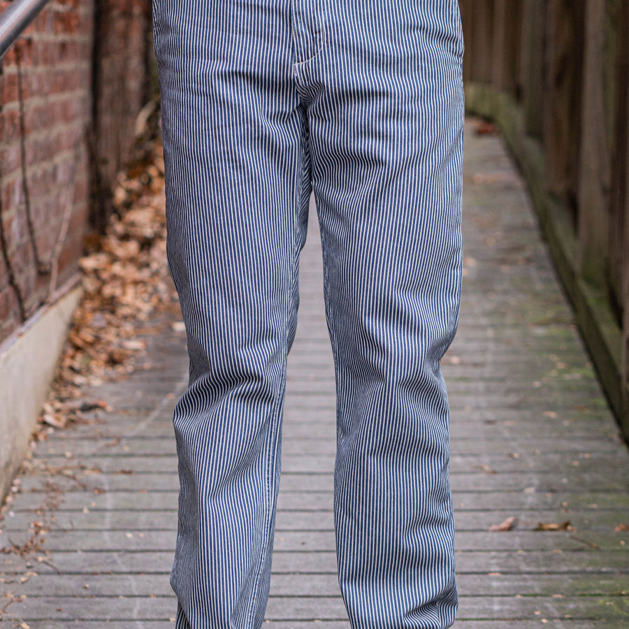 Freenote Cloth Deck Pant - Indigo Stripe - Franklin & Poe