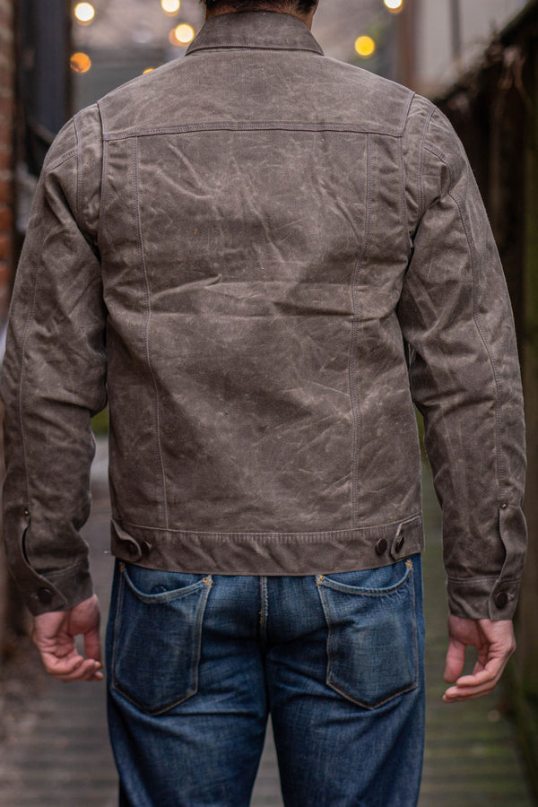 Freenote Cloth Riders Jacket Waxed Canvas - Oak - Franklin & Poe