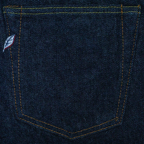 Pure Blue Japan PBE-019 Relaxed Taper - 17oz Beige Core Nep Denim ...
