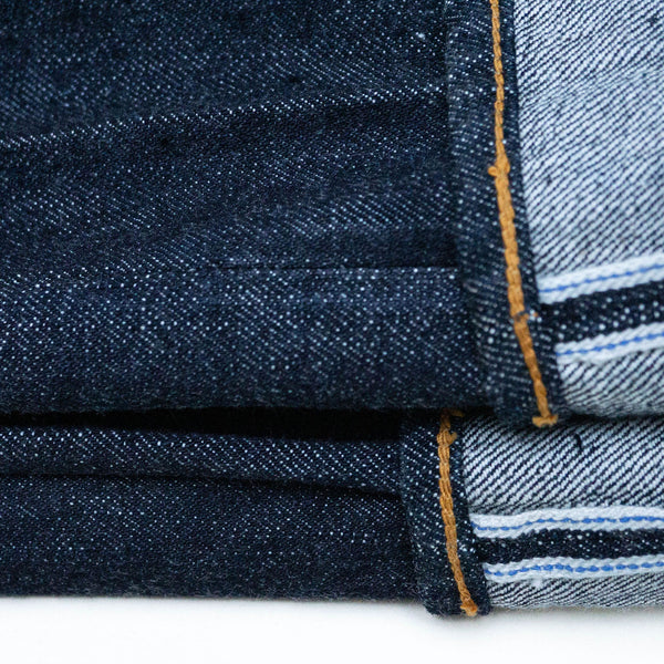 Pure Blue Japan PBE-019 Relaxed Taper - 17oz Beige Core Nep Denim ...