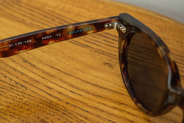 Salt Optics Andy - Toasted Toffee/Blue - Franklin & Poe