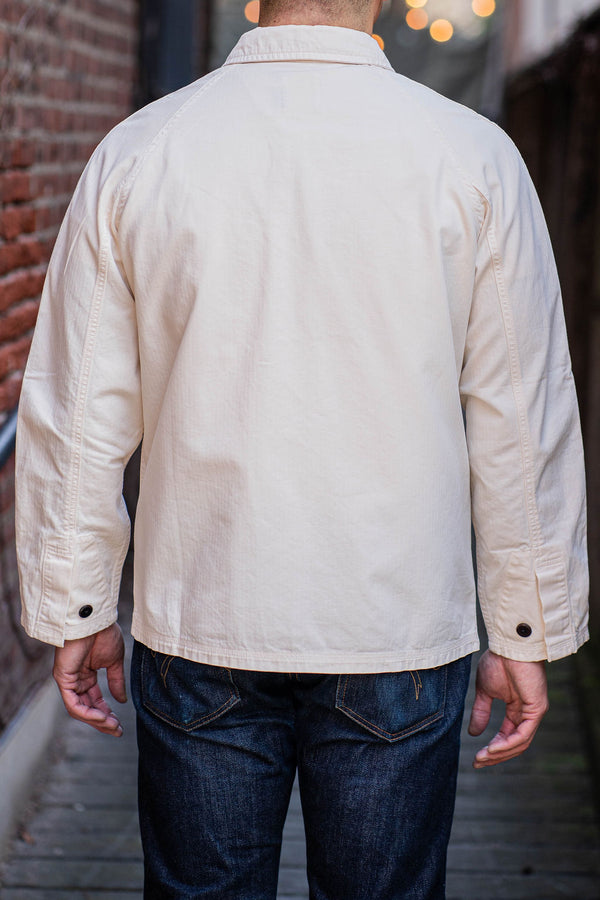 Heimat Textil Journey Coat - Herringbone Seashell - Franklin & Poe