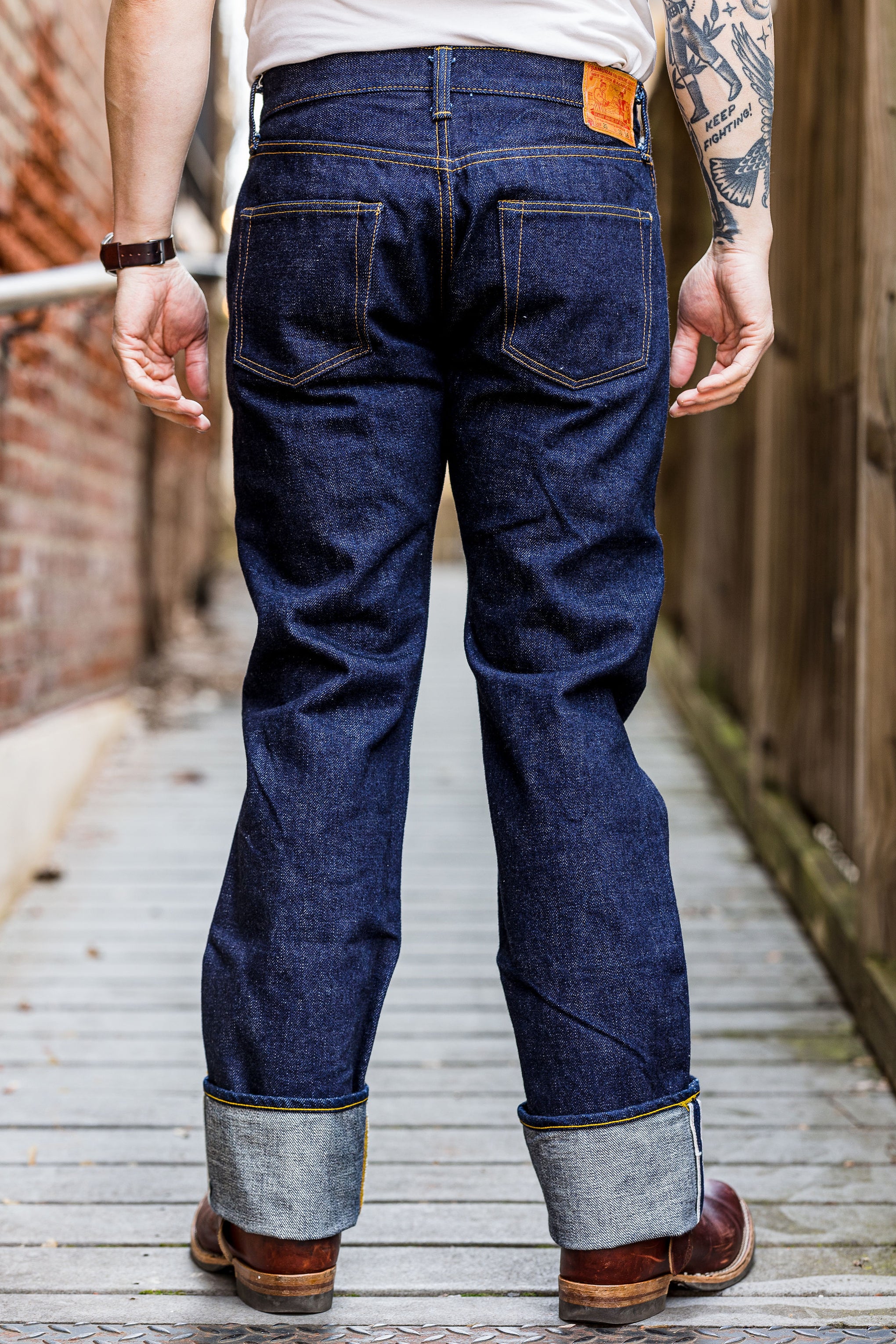 Samurai S5000VX21ozII 21oz Cho-Kiwami Selvedge Straight Fit - One Wash ...