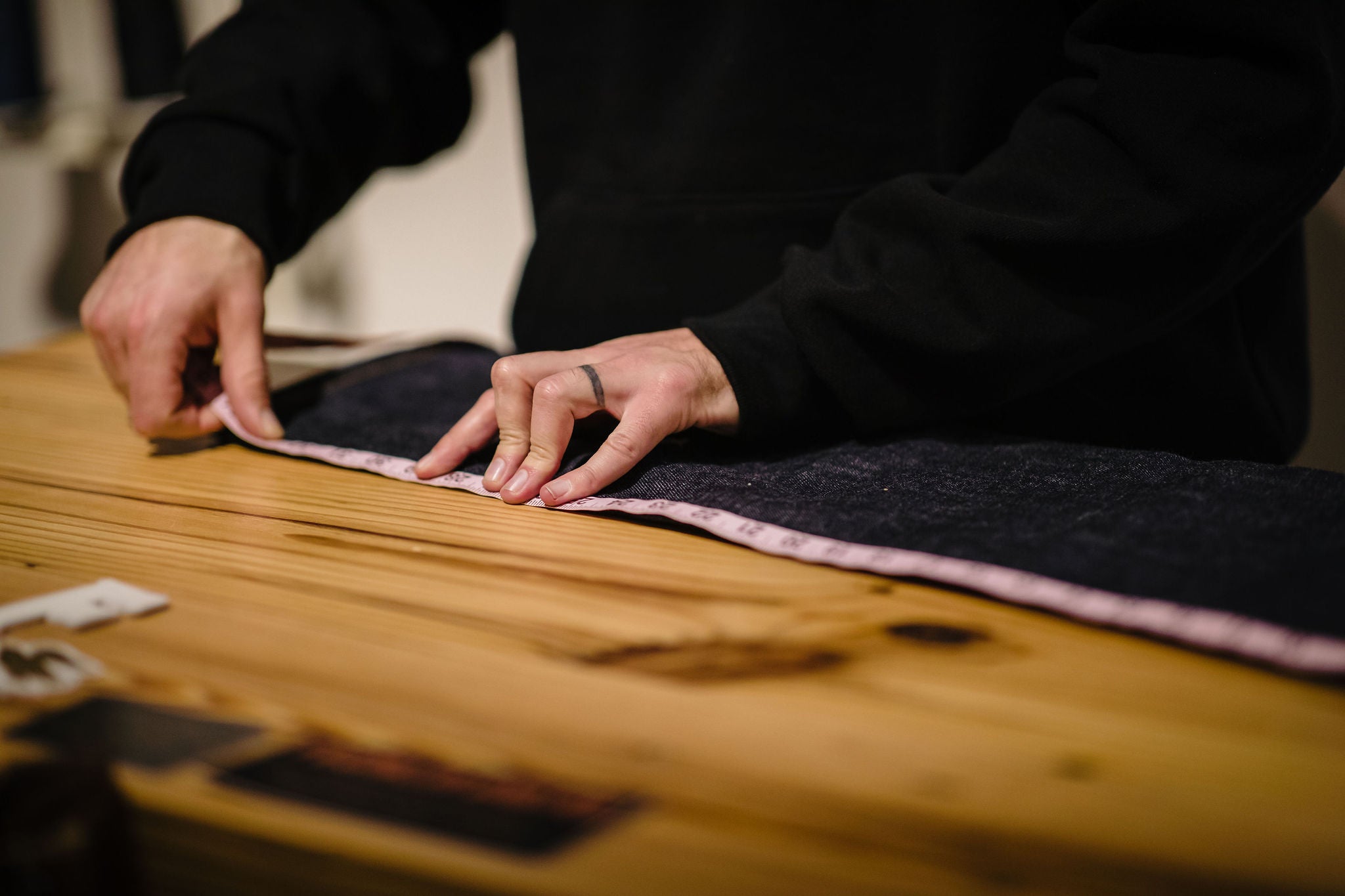 Chainstitch Hemming - Franklin & Poe