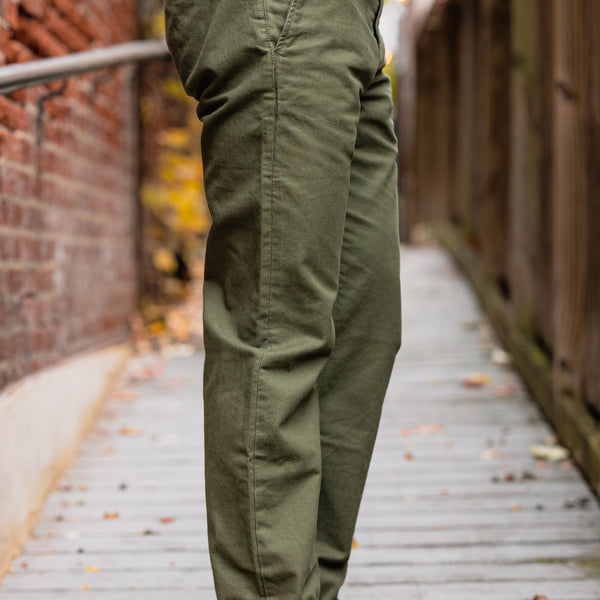 Freenote Cloth Deck Pant - Olive - Franklin & Poe