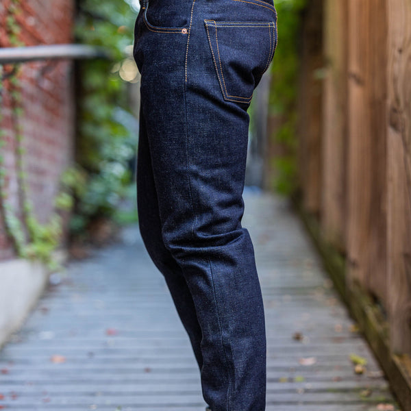 Momotaro 0306-BE Tight Tapered 18oz ID x Beige - Franklin & Poe